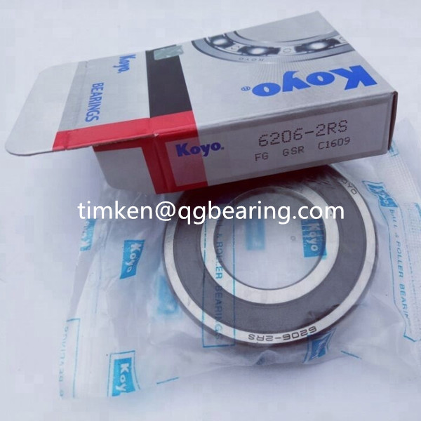 Koyo 6206-2RS deep groove ball bearing