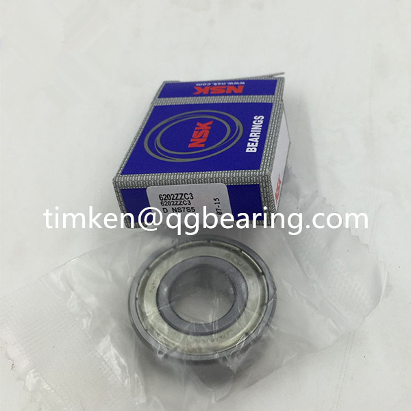 NSK bearing 6202ZZ deep groove ball bearing